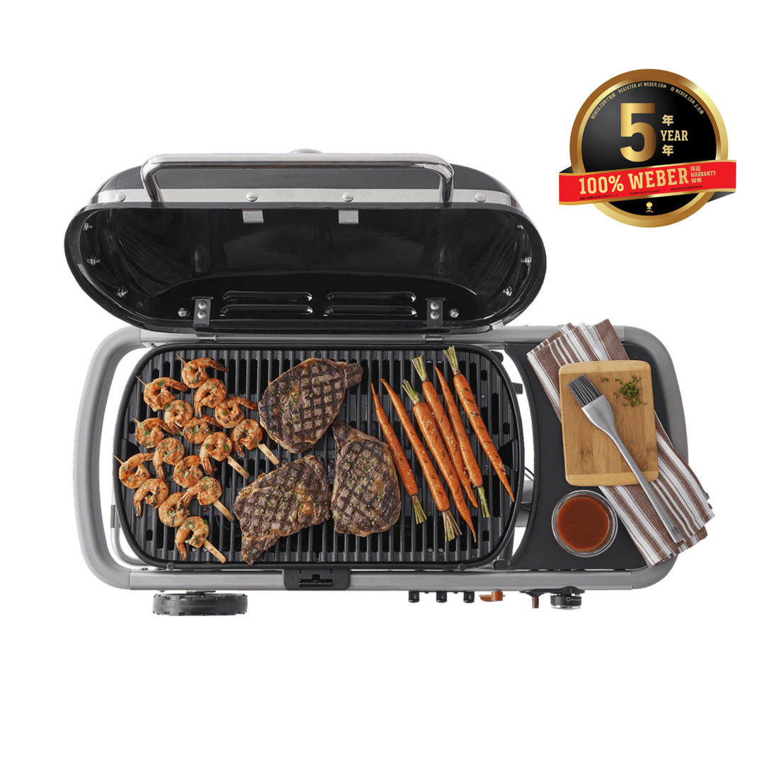 WEBER Traveler Portable Gas BBQ – The Barbecue Store Thailand