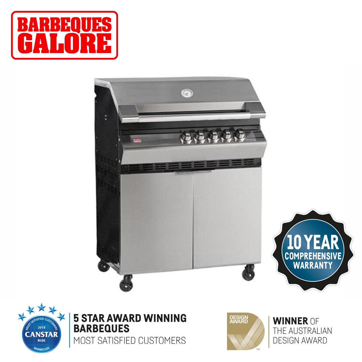 Turbo Elite 5 Burner - Roll in – The Barbecue Store Thailand