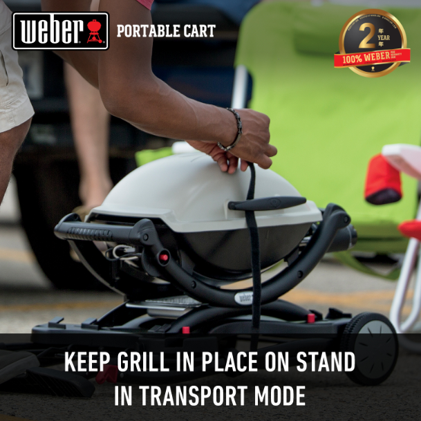 WEBER Portable Cart Accessory (Q1200 & Q2200) – BBQ39