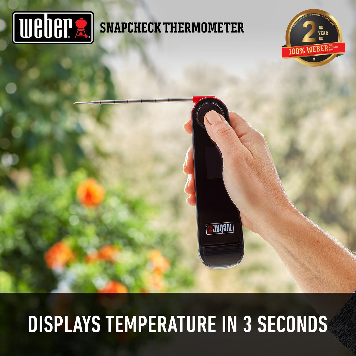 Weber Snapcheck Thermometer – BBQ39